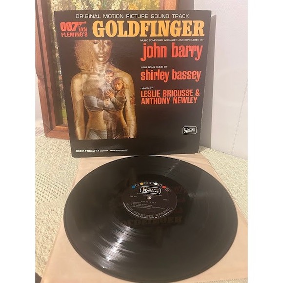 Media | James Bond 07 Goldfinger Original Picture Soundtrack Vinyl ...
